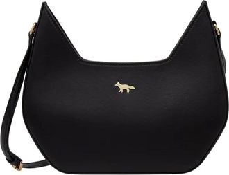 Maison Kitsun&eacute; Sac bandouli&egrave;re Inare - Femme - Sacs - Noir - Taille: ONE Size