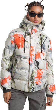G-Star G-Star Damen Whistler Short Puffer, Mehrfarben (dk talc liquid layers D25186-C441-G884), XS