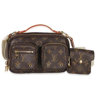 Louis Vuitton Monogram Coated Canvas Utility Crossbody