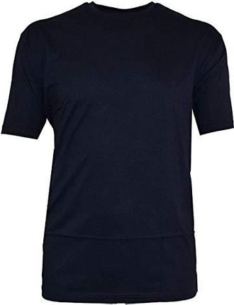 Espionage T-shirt classique à col rond pour homme Multicolore 2XL à 8XL, bleu marine, 4XL