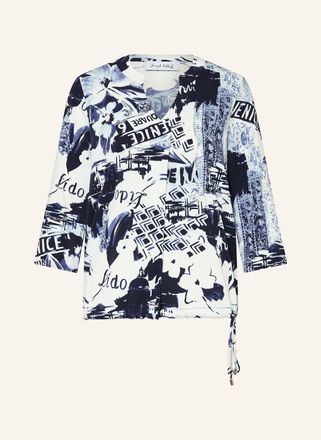 Joseph Ribkoff Blusenshirt Aus Satin Mit 3/4-Arm blau