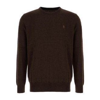 Polo Ralph Lauren Rundhals-Strickware - - Knitwear - Herren - Braun - 2XL