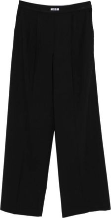 Msgm Msgm, Femme, Pantalons, Noir, Taille: 40 FR Pantalon Palazzo