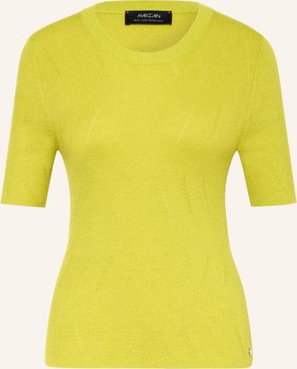 Marc Cain Strickshirt Mit Glitzergarn gruen