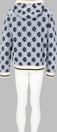 Casablanca Monogram Wool Hooded Sweatshirt - Multicolor