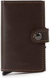 Secrid Mini porte-cartes en cuir grain&eacute; m&eacute;lang&eacute;