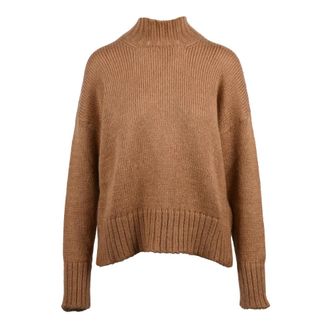 Alpha Studio Rollkragenpullover - - Knitwear - Damen - Braun - XL