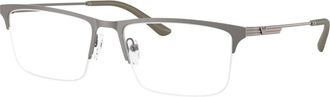 Emporio Armani unisex, Accessoires, Gris, Taille: 55 MM Ea1177 Optical Frame