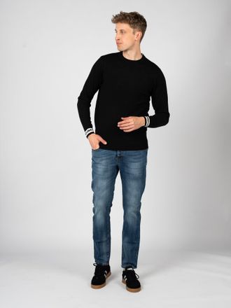 John Richmond Pullover Herren schwarz