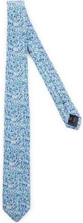 Au Printemps Paris Cravate à motif en soie