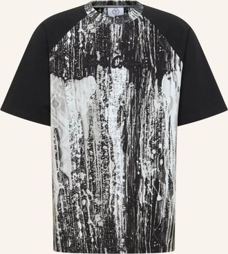 Carlo Colucci Carlo Colucci T-Shirt - Ai Drip Knit Fantini schwarz