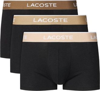 Lacoste Boxershorts-Set 5H1297 Schwarz Regular Fit
