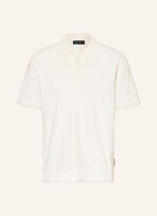 Marc O'Polo Marc Opolo Strick-Poloshirt Relaxed Fit weiss