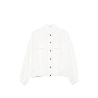 Brunello Cucinelli Button-up Bomber Jacket