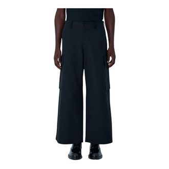 Comme Des Gar&ccedil;ons Weitgeschnittene Hose mit Taschen - - Trousers - Herren - Schwarzk - S