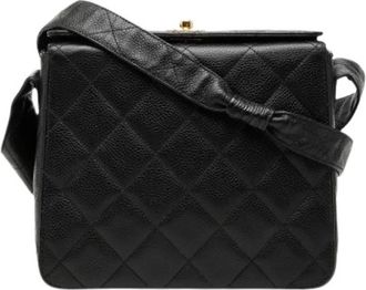 Chanel Pre-owned Cuir sacs-chanel - Femme - Pre-owned - Noir - Taille: ONE Size