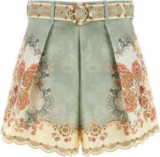 Zimmermann Femme, Shorts, Multicolore, Taille: 40 FR Daylight Tuck Short