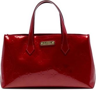 Louis Vuitton Crossbody Bags - Monogram Vernis Wilshire PM - Gr. unisize - in Rot - für Damen