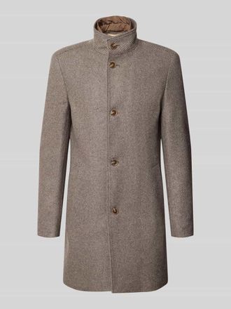 HUGO BOSS Regular Fit Kurzmantel aus Woll-Mix Modell H-HYDE