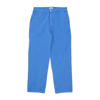 Obey Baumwoll-Twill Zimmermann Hose Franz&ouml;sisch Blau - - Trousers - Herren - Blau - W29