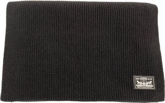 Levi's Mens Backpatch Scarf, Regular Black, UN