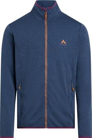 McKinley Roto Iv M Jacket, mélangé/Bleu Marine/Marron, L Hommes