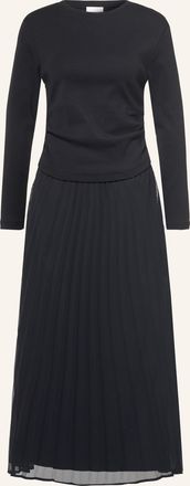 Claudie Pierlot Claudie Pierlot Kleid Im Materialmix Mit Plissees schwarz