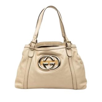 Gucci Pre-owned Britt Tote - - Pre-owned - Damen - Beige - ONE SIZE