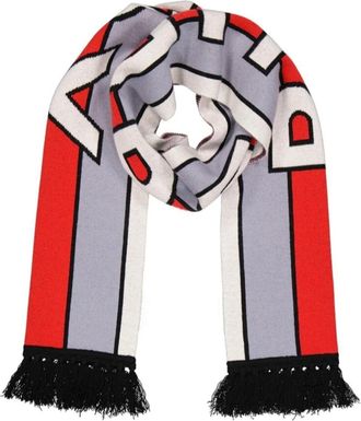 Burberry Striped Cashmere Scarf