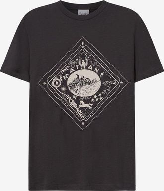 Isabel Marant T-shirt Hiroe - Homme - Noir D&eacute;lav&eacute; - Taillexs - Isabel Marant