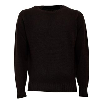 FILIPPO DE LAURENTIIS Rundhals-Strickpullover - - Knitwear - Herren - Braun - S