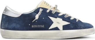 Golden Goose Low-Top Sneaker - Sneakers Aviator Bluecreamsilver - Gr. 45 (EU) - in Blau - für Damen