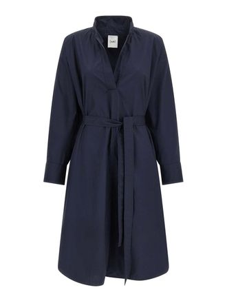 Nude Robe Au Genou - Bleu