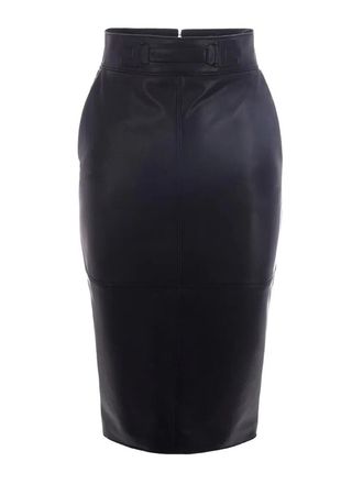 Elisabetta Franchi Jupe Midi - Noir