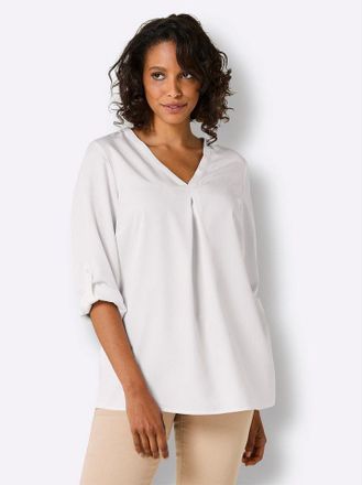 Cr&eacute;ation L Klassische Bluse Modal-Bluse Langarm
