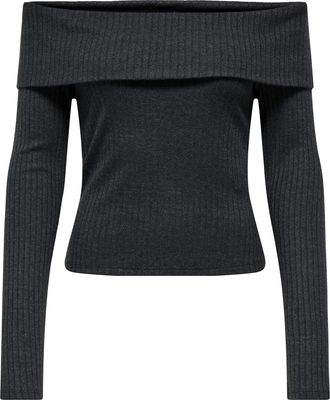 Only ONLPIPER L/S Off Shoulder TOP JRS