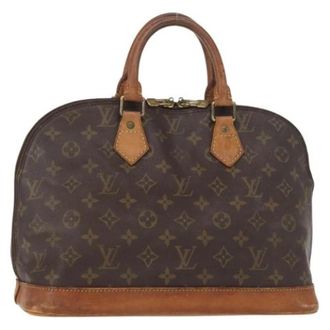 Louis Vuitton Pre-owned Canvas Handtasche - - Pre-owned - Damen - Braun - ONE SIZE