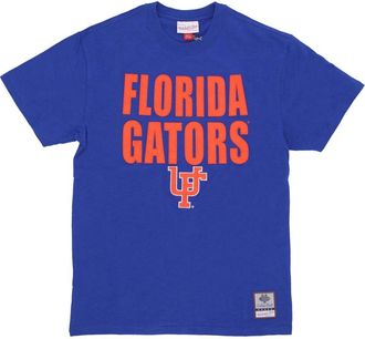 Mitchell & Ness Florida Gators Basketball Team Tee - - Tops - Herren - Blau - M