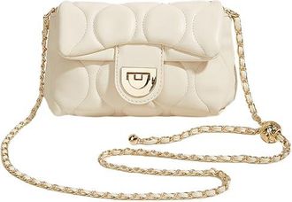 Generic Petit sac &agrave; bandouli&egrave;re polyvalent en cuir synth&eacute;tique avec sangle r&eacute;glable pour femme, travail, shopping, voyage, usage quotidien, blanc, 400.00x250.