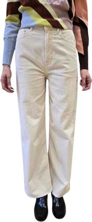 Paul Smith Femme, Pantalons, Blanc, Taille: 34 FR Pantalon Droit