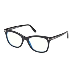 Tom Ford unisex, Accessoires, Noir, Taille: 52 MM Blue Block Square Optical