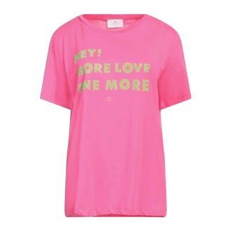 Nenette Double T-Shirt - - Tops - Damen - Rosa - M