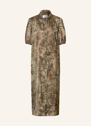 BA&SH Ba&Sh Hemdblusenkleid Corma gruen