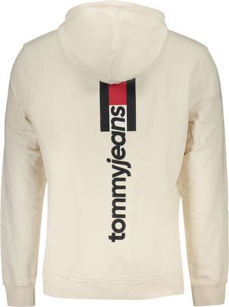Tommy Hilfiger Logo Cotton Hoodie - White