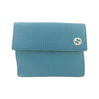 Gucci Pre-owned Calf Wallet - - Pre-owned - Damen - Blau - ONE SIZE