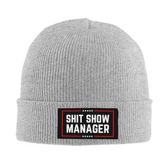 Generic Gestionnaire De Foire Femme Homme Skull Cap L&eacute;ger Bonnets Hiver Doux Bonnet De P&ecirc;cheur pour Course &Agrave; Pied Toutes Les Saisons Sport