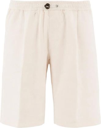 Kired Kired, Homme, Shorts, Blanc, Taille: M Bermuda Coupe Droite