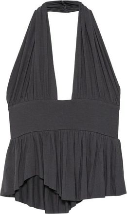 Gimaguas Dera Neckholder-Peplum-Oberteil - - Tops - Damen - Grau - S