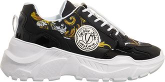 Versace Jeans Couture Low-Top Sneaker - Fondo Speedtrack Dis. Sc7 - Gr. 39 (EU) - in Schwarz - für Damen