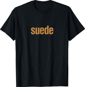 Suede Offizielles Logo T-Shirt